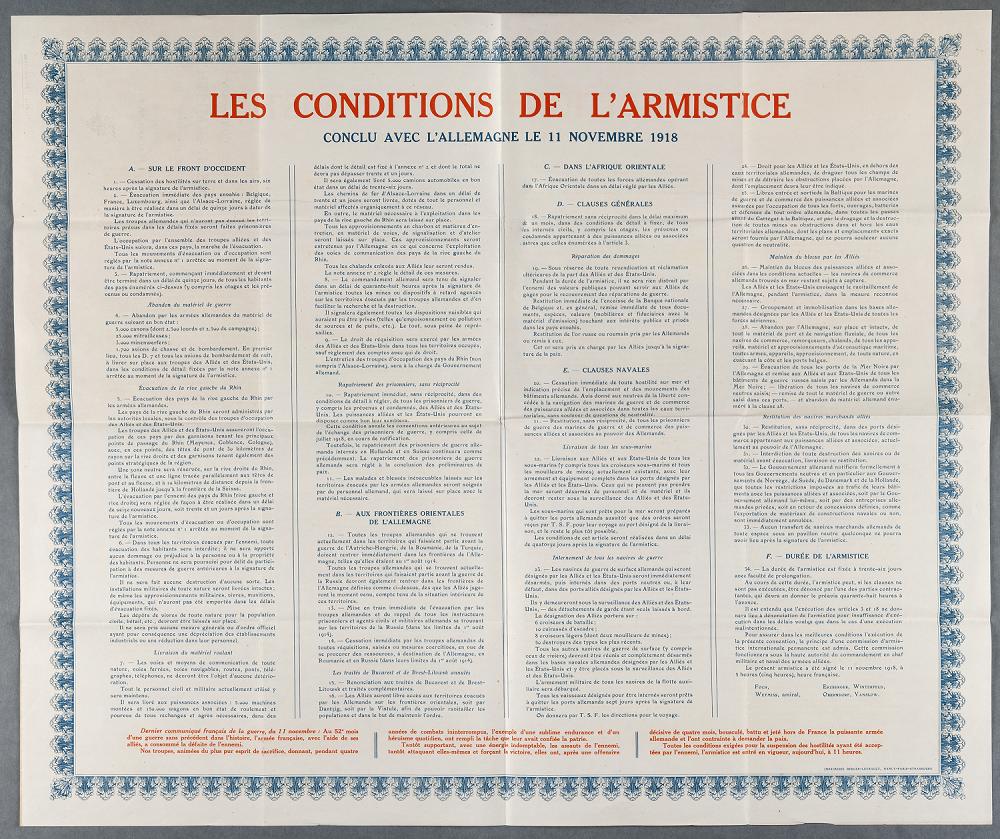 Comment s’est finie la Première Guerre mondiale ? - Musée de la Grande Guerre