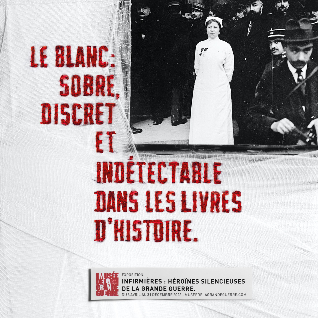 Exposition "Infirmières" : une page blanche de l’histoire avec DDB ...